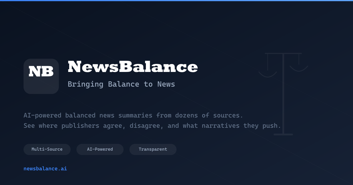 NewsBalance | Bringing Balance to News